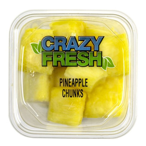 Crazy Fresh Pineapple Chunks - 12oz : Target