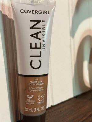 Covergirl Clean Invisible Foundation - Creamy Natural - 1 Fl Oz : Target