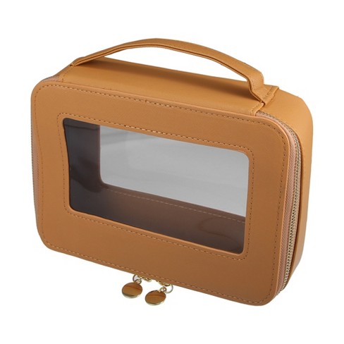 Unique Bargains Clear Travel Makeup Bag 1 Pc : Target
