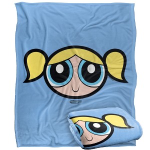 The Powerpuff Girls Bubbles Face Silky Touch Super Soft Throw Blanket ...