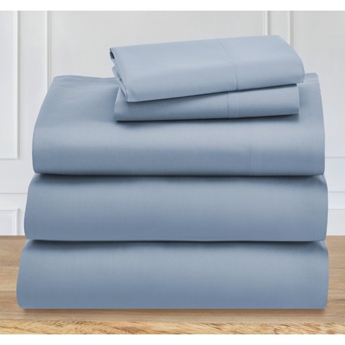 Luxury 1000 Thread Count Bed Sheets Set - 100% Cotton Sateen - Soft ...