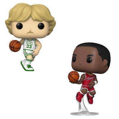Funko Pop! 2 Pack Nba - Larry Bird #77 & Michael Jordan Rookie Season ...