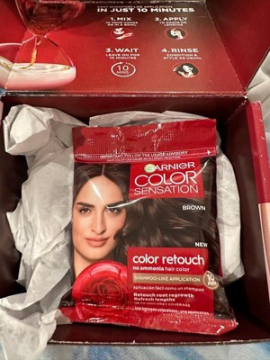 Garnier Color Sensation Color Retouch Ammonia Free Permanent Hair Color ...