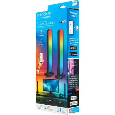 Enbrighten Vibe Wi-fi Led Color Changing Light Bars : Target