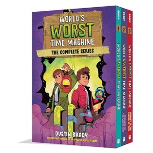 World's Worst Time Machine - by Dustin Brady (Paperback) : Target