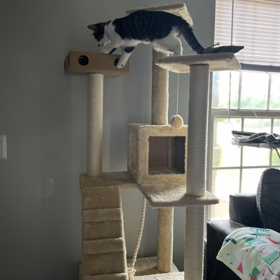 Furhaven Tiger Tough Double Decker Playground - Gray : Target