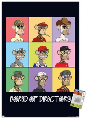 Trends International Bored Of Directors - Grid Unframed Wall Poster ...