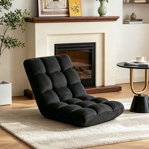 Home Imports Emporium Foldable Floor Chair with 14 Reclining Positions ...