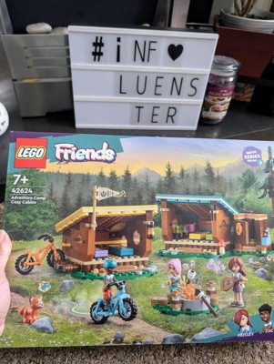 Lego Friends Adventure Camp Cozy Cabins Camping Toy 42624 : Target
