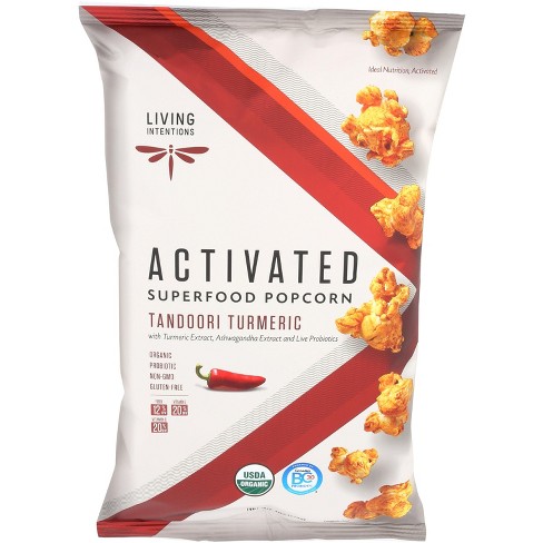 Living Intensions Tandoori Turmeric Popcorn - Case Of 12 - 4 Oz : Target