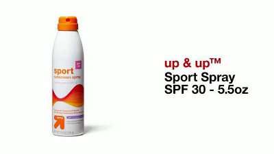 Sport Spray Spf 30 - 5.5oz - Up & Up™ : Target
