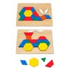 Melissa & Doug Pattern Blocks And Boards - Classic Toy With 120 Solid ...