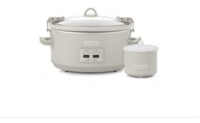 Crock-pot Designer Series 7qt Slow Cooker With Bonus Little Dipper ...