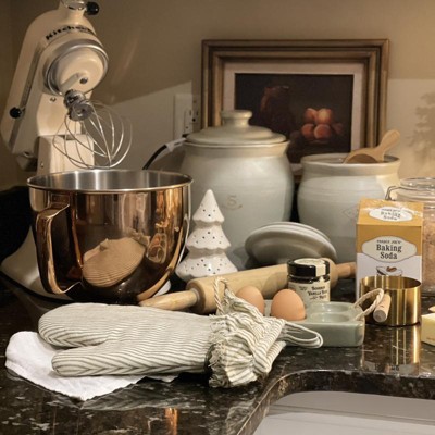 Kitchenaid 5qt 10-speed Stand Mixer With Copper Bowl Fresh Linen ...