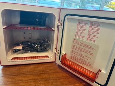 Ukonic Sanrio Hello Kitty Pink 6.7l Single Door Mini Fridge : Target