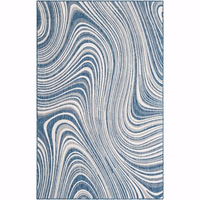 Unique Loom Outdoor Striped Area Rug : Target