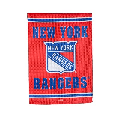 Embossed Suede Flag, Gdn Size, New York Rangers : Target
