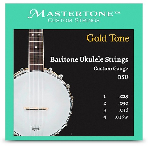 Gold Tone Bsu Baritone Ukulele Strings : Target