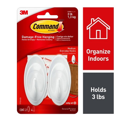 Command Small Sized Wire Hooks White : Target