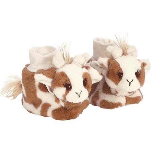 Bearington Baby Patches Plush Stuffed Animal Giraffe Sock Top Slipper ...