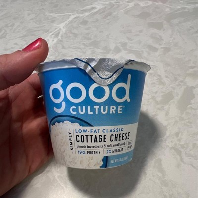 Good Culture 2% Low-fat Classic Cottage Cheese - 5.3oz : Target