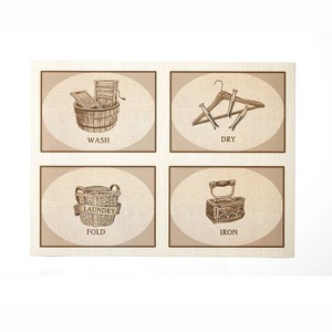 The Lakeside Collection Washing Machine Magnet With Vintage Design ...