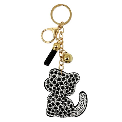 Wrapables Crystal Bling Key Chain Keyring With Tassel : Target