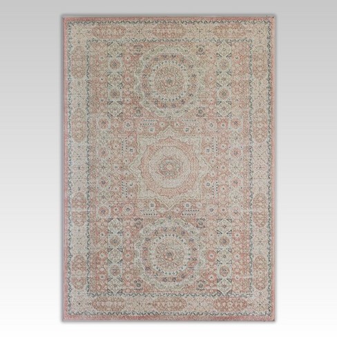 Rugs America Harper Hy60a Pink Lemonade Transitional Vintage Pink Area ...