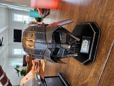 4d Build - Star Wars Darth Vader Model Kit Puzzle 83pc : Target