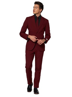 Opposuits Men's Party Suits - The Lumberjack - Red - Size Us 48 : Target