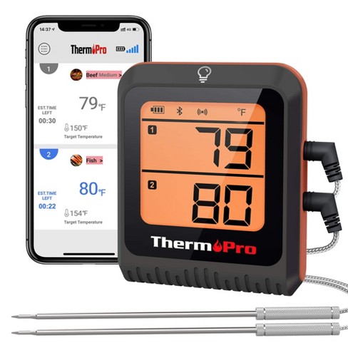 Thermopro Tp920w 500ft Range Bluetooth Meat Thermometer (ios/android ...