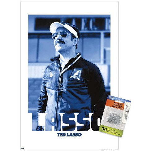 Trends International Ted Lasso - Ted Unframed Wall Poster Print Clear ...