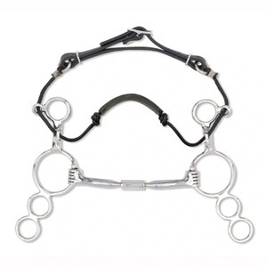 Myler MB 02 Combination Bit - 5" Sweet Iron Comfort Snaffle Wide Barrel ...