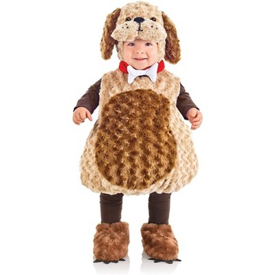 Underwraps Costumes Belly Babies Puppy Costume Child Toddler : Target