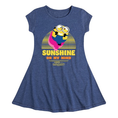 - Despicable Me Minions - Sunshine On My Mind Fit & Flair Cap Sleeve ...