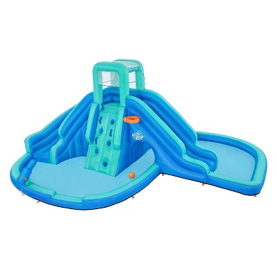 Banzai Splash ’n’ Blast Water Slide, Heavy Duty Inflatable Backyard ...