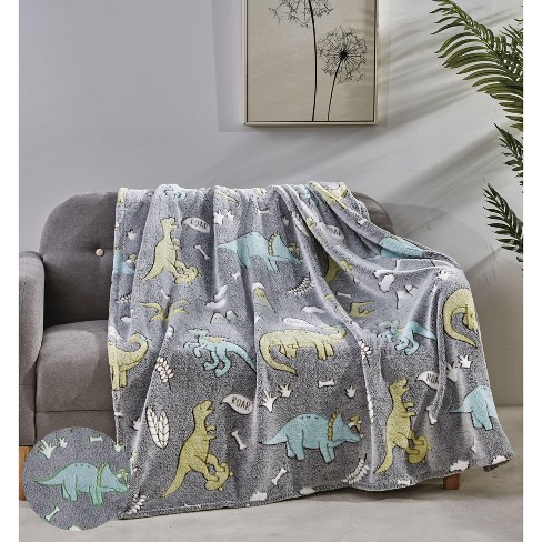 Noble House Glow In The Dark Super Fun & Cozy Microplush Throw Blanket ...