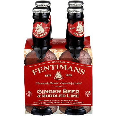 Q Mixers Light Ginger Beer - 4pk/222ml Cans : Target