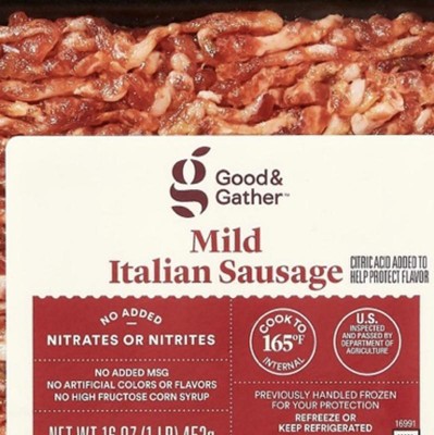 Mild Ground Italian Sausage - 16oz - Good & Gather™ : Target
