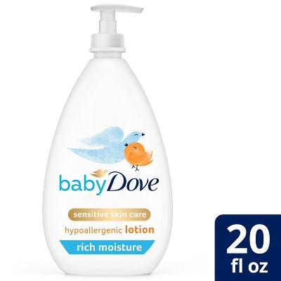 Baby Dove Rich Moisture Sensitive Skin Hypoallergenic Lotion - 20 Fl Oz ...