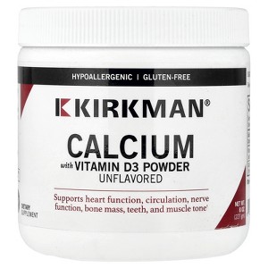 Kirkman Labs Calcium With Vitamin D3 Powder, Unflavored, 8 oz (227 g ...
