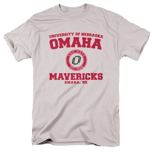 University Of Nebraska At Omaha Official Circle Logo Adult T-shirt ...