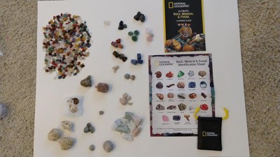 National Geographic Rocks & Fossils Kit, 200+ Piece Set With Many ...
