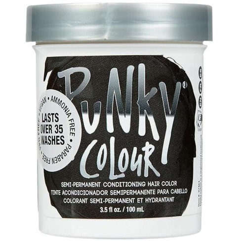 Jerome Russell Punky Color (ebony) Haircolor Semi-permanent Direct Dye ...