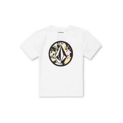 Volcom Toddler Boys Circle Stone Short Sleeve Tee, White - 5 : Target