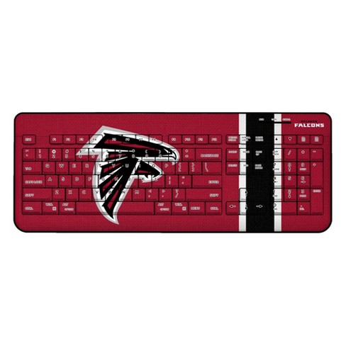 Keyscaper Atlanta Falcons Stripe Wireless Usb Keyboard : Target