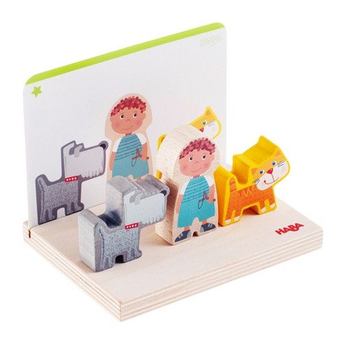Haba On The Farm Stacking Toy (made In Germany) : Target