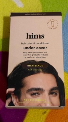 Hims Hair Color - Rich Black - 5 Fl Oz : Target
