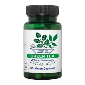 Vitanica Green Tea Extract Capsules, Antioxidant & Immune Support ...