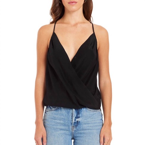 Women's Crossover Silk Cami Top - Amanda Uprichard : Target